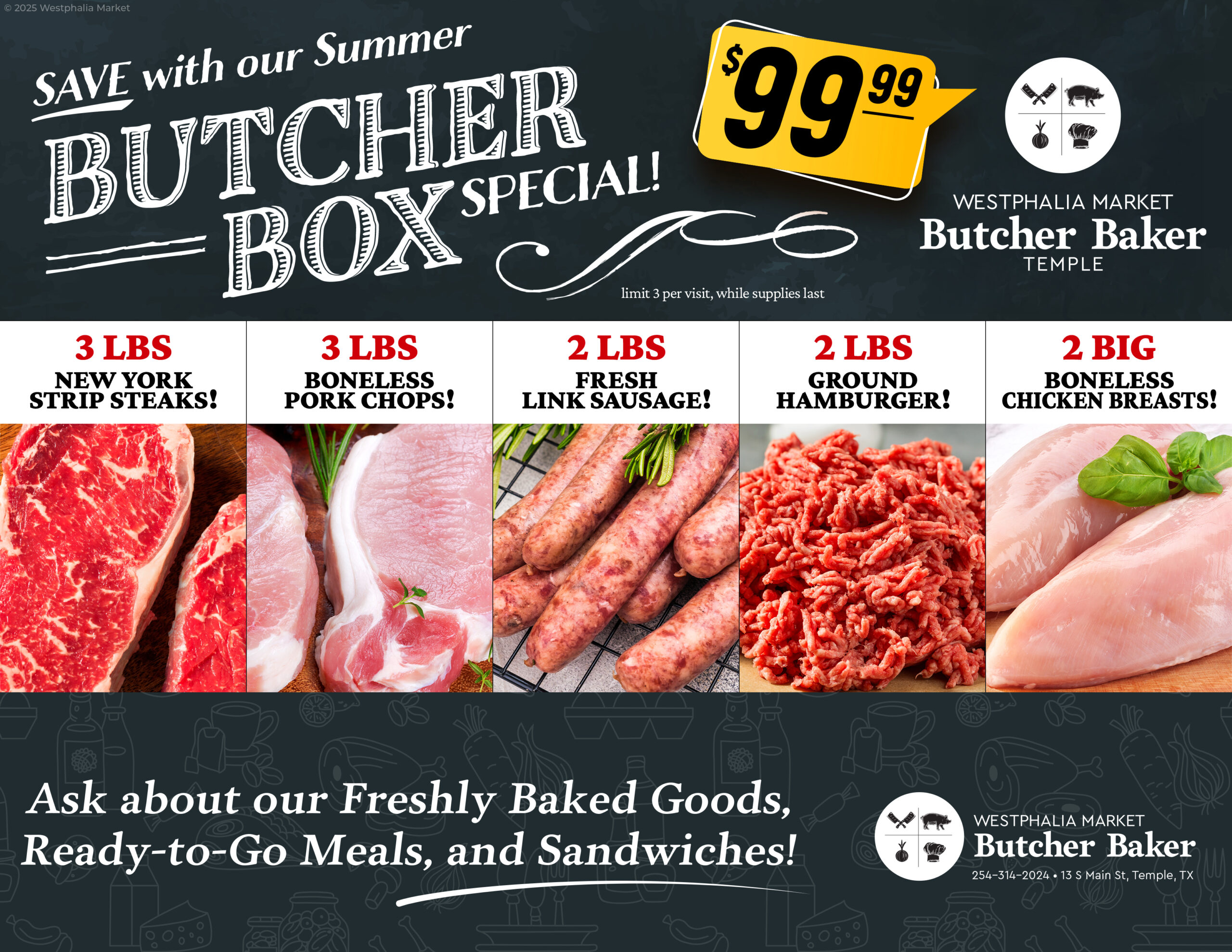 Westphalia Market Butcher Baker - Butcher, Bakery, Grocery - Temple TX